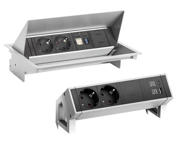 SystemDesk: Schreibtisch für Mehrbildschirm-Arbeitsplätze